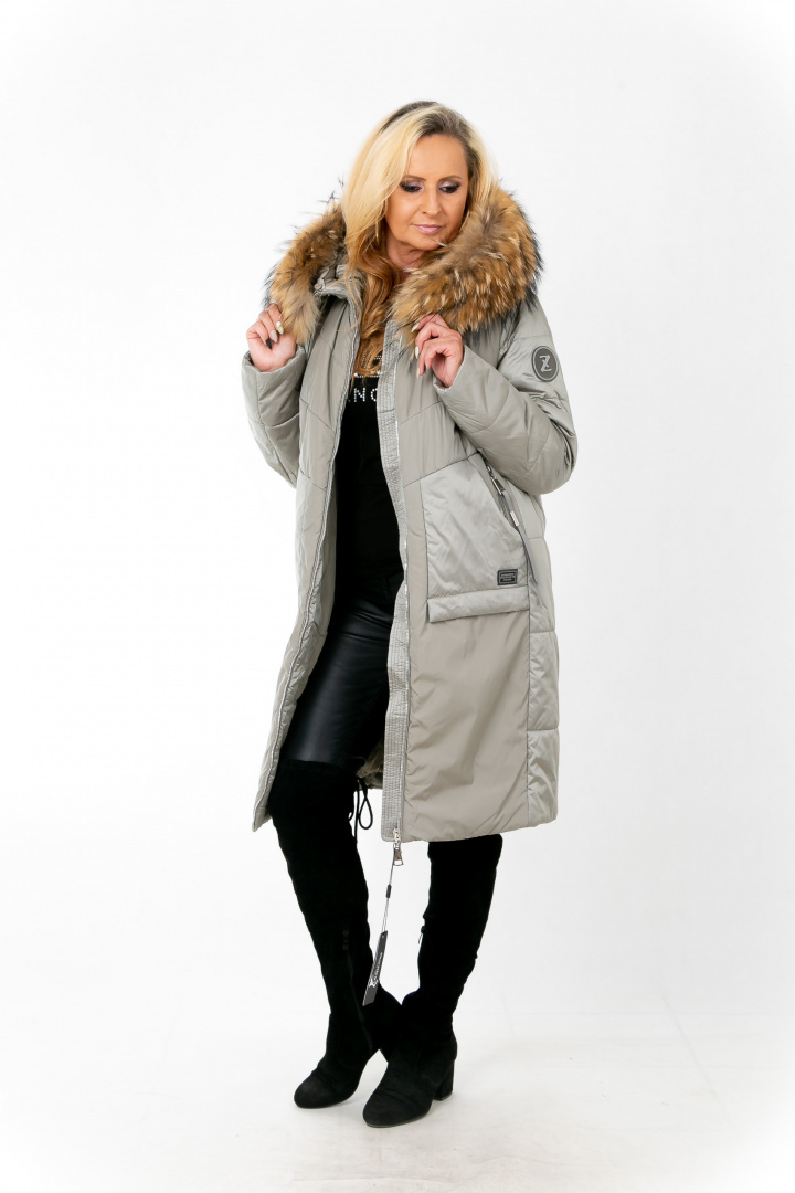 Płaszcze kurtki wiosenne jesienne zimowe puchowe damskie 2025 > Kurtka ...